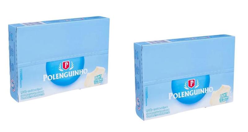 Kit 2 Caixas De Queijo Polenguinho Light Com 72 Total 144 - Polenghi ...