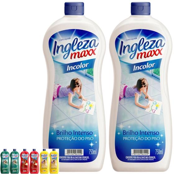 Kit 2 cera liquida ingleza maxx tradicional cerâmica ardósia madeira ...