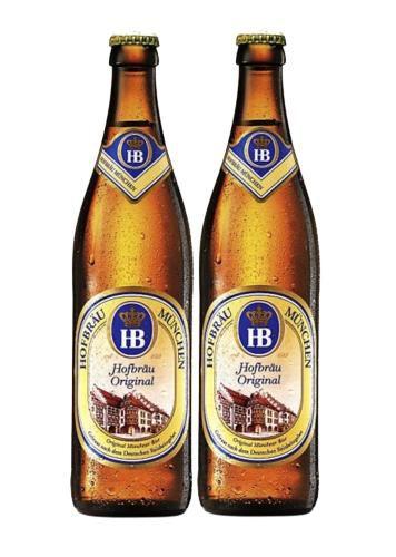 kit 2 Cerveja Hb Original Münchner Helles Clara 500ml - Cerveja - Magazine Luiza
