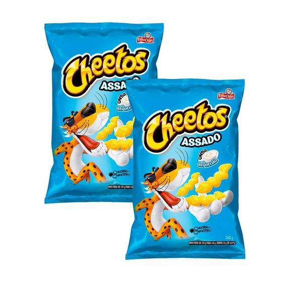 Kit 2 Cheetos Onda Requeijão 140g - Cheetos - Magazine Luiza