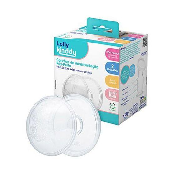 Kit 2 concha amamentação pós-parto lolly baby - Concha de Amamentação ...