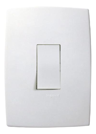 KIT 2 Conjunto 1 Interruptor Simples 4x2 Branco Pial Plus ...