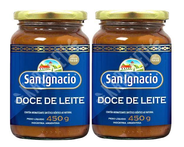 Kit 2 Doce De Leite Argentino San Ignacio Premium Vidro 450G - Doce de ...