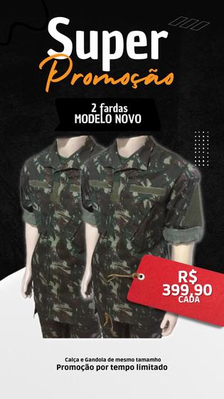 Kit 2 Fardas EB MODELO NOVO Alto Padrão Alta Solidez Lisa - Meia ...