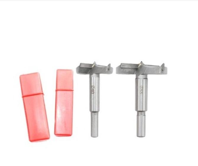 Kit 2 Fresas Broca Forstner Furo Grande 50mm e 40mm Dobradiça Para ...