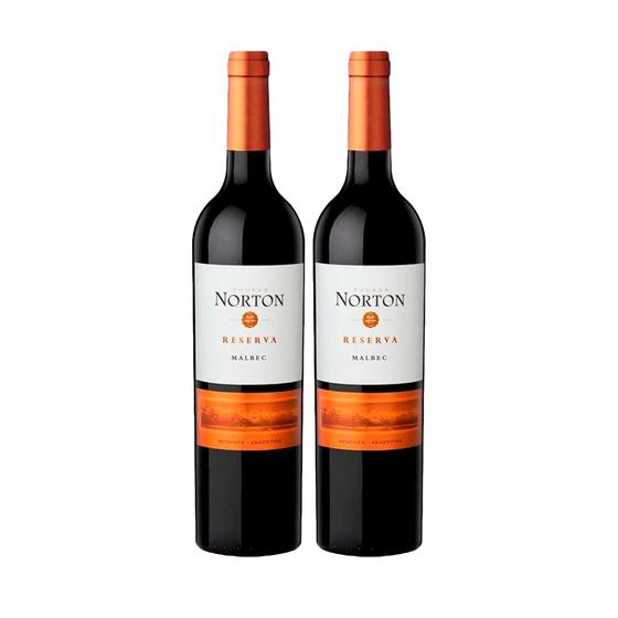 Kit 2 Garrfas Vinho Argentino Norton Reserva Malbec 750ml - Vinho - Magazine Luiza