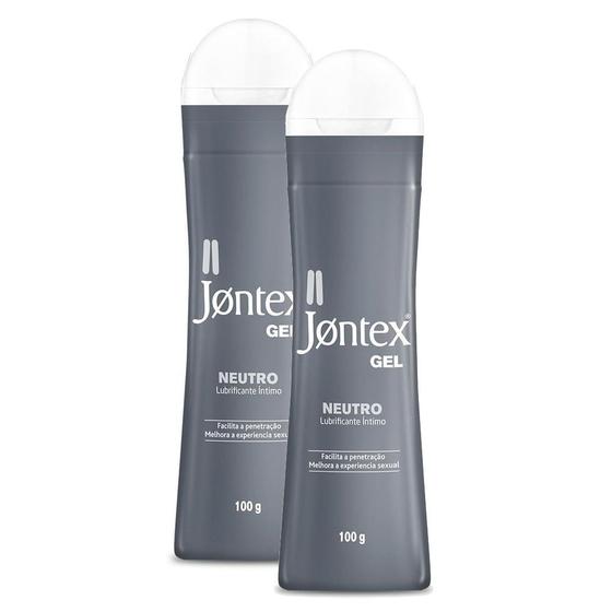 Kit 2 Gel Lubrificante Íntimo Jontex Neutro 100g - Lubrificante Íntimo ...