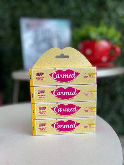 Kit 2 Hidratante Labial Carmed BFF Beijinho FPS30 10g Cada - cimed - Protetor Labial - Magazine ...