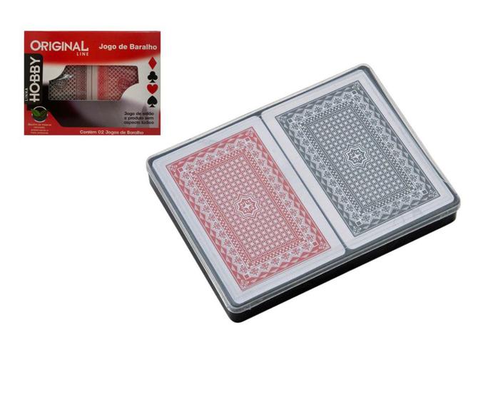 Kit 2 Jogo Carta Baralho P/ Truco Buraco Canastra - Original - ORIGINAL LINE - Baralho ...
