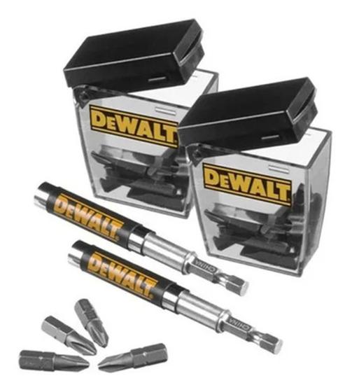 Kit 2 Jogo De Bits + Extensor Magnético 16 Pçs Dewalt Dw2053 - Bits e ...