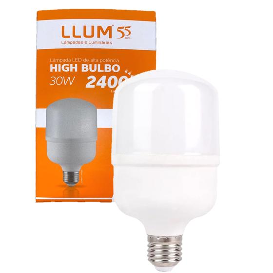 Kit 2 Lampada Led Bulbo 30w Branco Neutro 4000k Alta Potencia - LLUM - Lâmpada de LED - Magazine ...