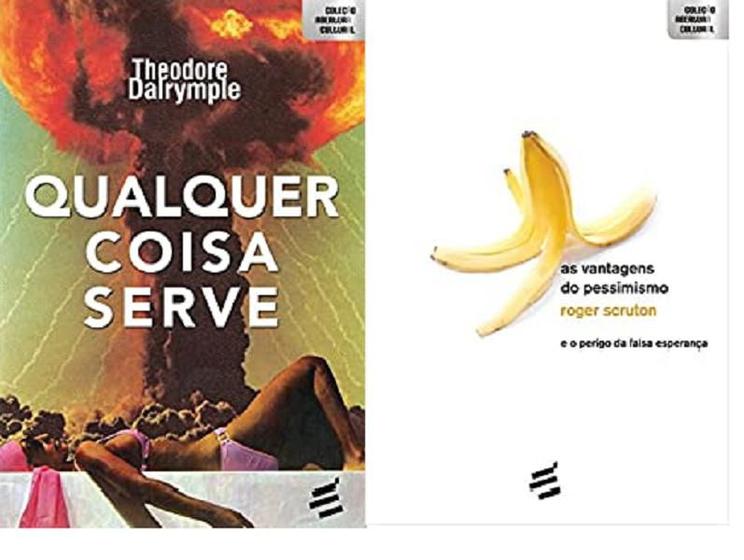kit 2 livros Qualquer Coisa Serve + As Vantagens do Pessimismo - É ...