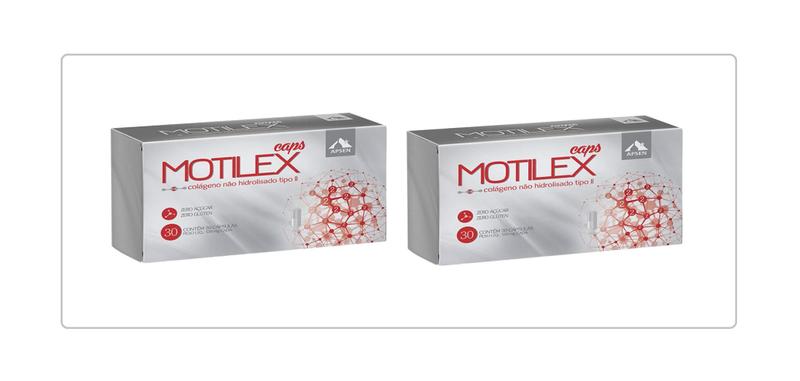 Kit 2 Motilex Colágeno Tipo II 30 Cápsulas - Apsen - Colágeno ...