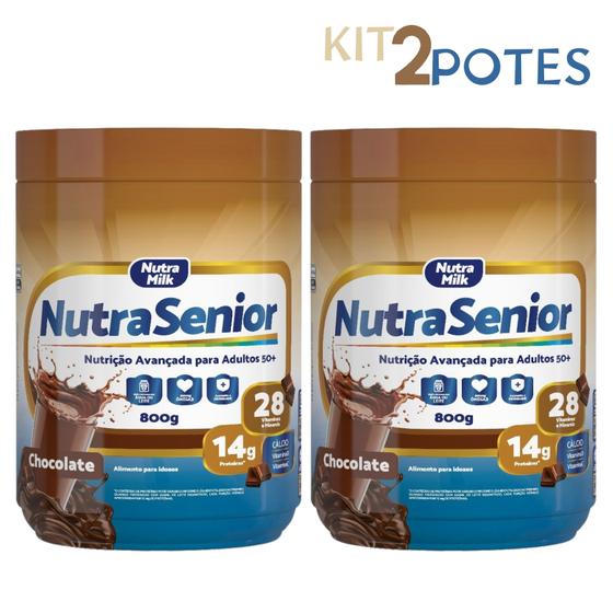 Kit 2 Nutra Senior 50+ Suplemento Alimentar Completo rico em Vitaminas ...