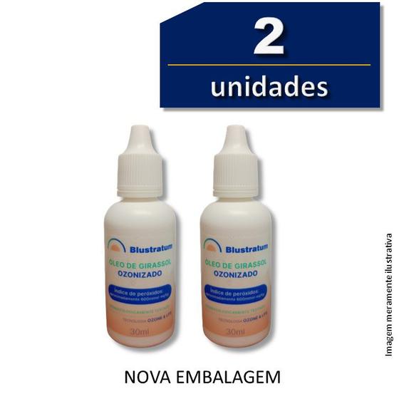 Kit 2 Oleo De Girassol Ozonizado 30 Ml - Ozônio - OzoneLife - Óleo ...