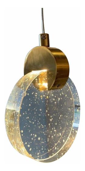 Kit 2 Pendente Lua Gold - GMH - Lustre - Magazine Luiza