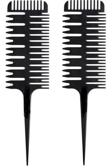 Kit 2 Pentes Separadores De Mechas Luzes Reflexos Profissional - Zhorn ...