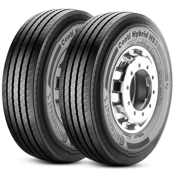 Kit 2 Pneu Continental Aro 22.5 295/80r22.5 152/148M Conti Hybrid HS3 - CONTINENTAL PNEUS ...