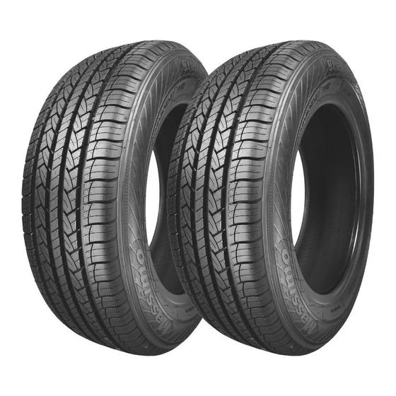 Kit 2 Pneus Massimo Aro 17 225/65R17 Stella S1 102H - Pneu de Carro - Magazine Luiza