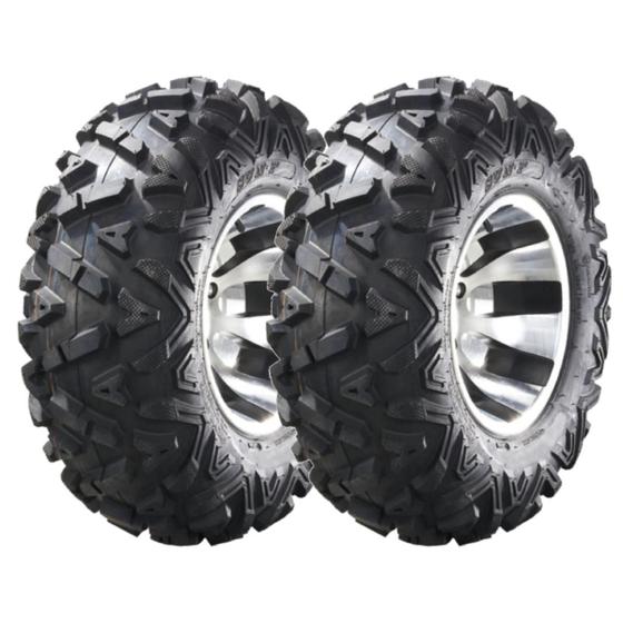 Kit 2 Pneus Quadriciclo Honda Fourtrax 420 Dianteiro 24X8-12 - GP ...