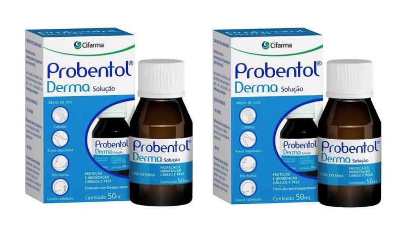 Kit 2 Probentol Derma Solução Cabelos E Pele 50ml - Cifarma ...