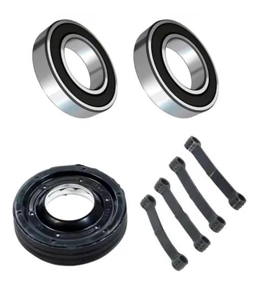 Kit 2 Rolamentos Brastemp Consul 6006 2rs Retentor E Tirante - Dugold /Eos /Gbr /Sabó /Burdog ...