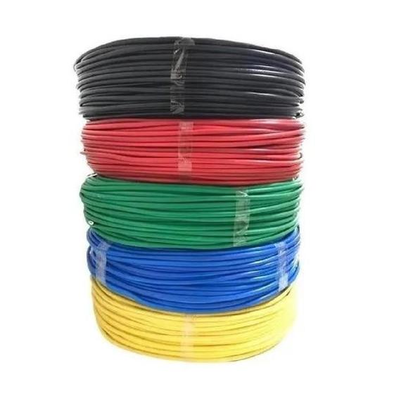 Kit 2 Rolos Fio Cabo Elétrico Flexível 4mm - 100m - Cobrefort ...