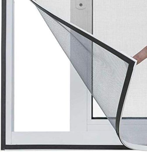 Kit 2 Super Tela Micro Rede Mosquiteiro Janela Inseto+ Fita - Magnetic ...