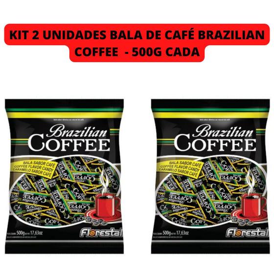 Kit 2 Und Bala De Café Brazilian Coffee Florestal - Original - Balas ...