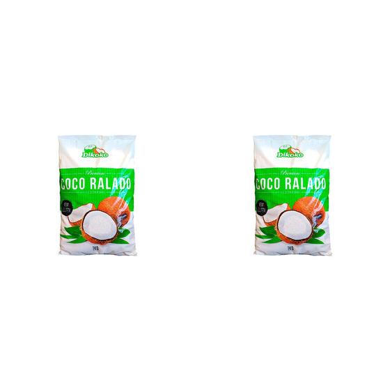 Kit 2 Und Coco Ralado Dikoko Premium 1kg - Coco Ralado - Magazine Luiza
