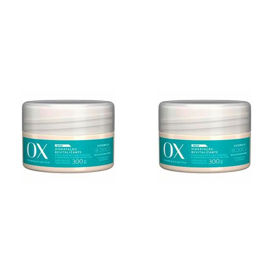Kit 2 Und Creme De Tratamento Ox Reparação Revitalizante 300g - Máscara ...