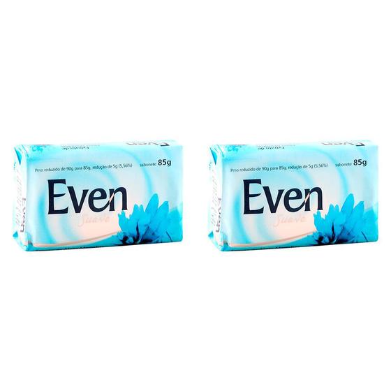 Kit 2 Und Kit Sab Even Suave Algas Marinhas 12 Und 85g - Sabonete ...