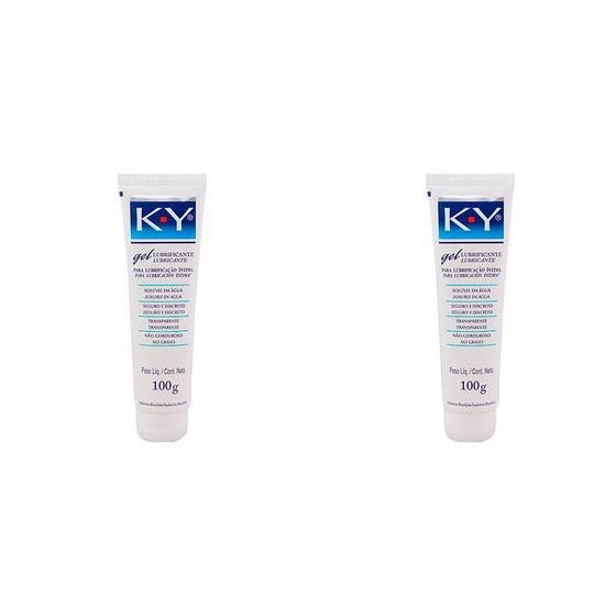 Kit 2 Und Lubrificante Gel Ky 100g - K&Y - Lubrificante Íntimo - Magazine Luiza