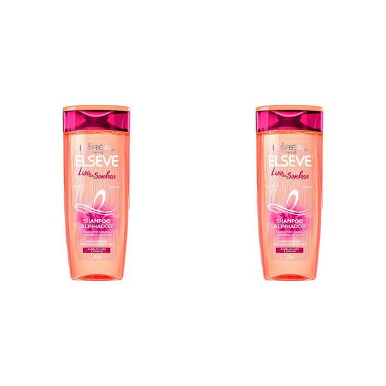 Kit 2 Und Shampoo Elseve Liso Dos Sonhos 200ml - Shampoo - Magazine Luiza