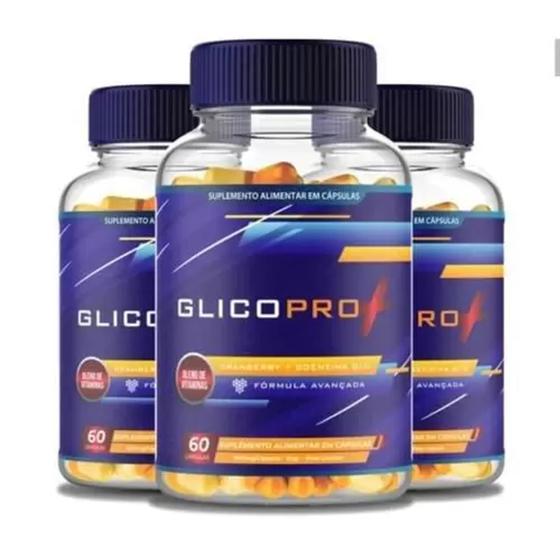 Kit 2 unidades Kit 02 Potes Glico Pro 120 Cápsulas - Glicopro ...
