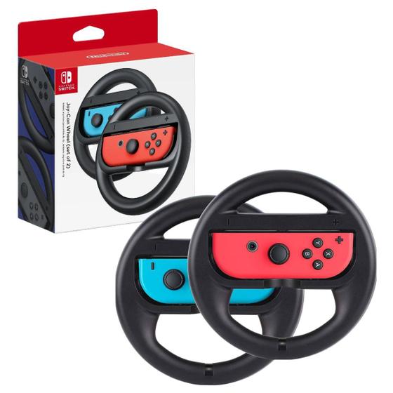 Kit 2 Volante Wheel Para Joy-Con de Nintendo Switch e Oled - Controles ...