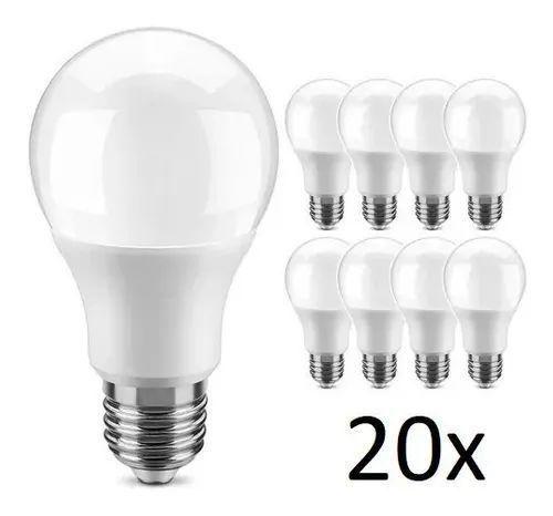 Kit 20 Lâmpadas Led Bulbo 15w E27 Branco Frio Inmetro - Elgin/ Glight/ Avant/ Ebrilhante ...