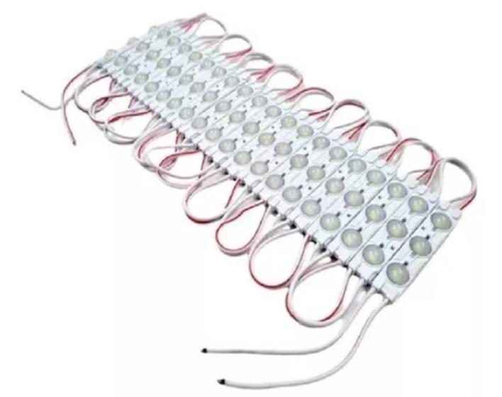 Kit 20 Módulos 3 Leds Smd Prova D'água Luminoso 12v Bf 638 - new - Fita ...
