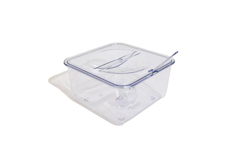 Kit 20 Organizadores Multiuso Transparente Acrílico Geladeira Alimento ...