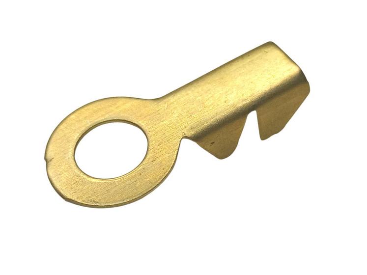 Kit 200 Terminais Olhais 1/4 Médio Latão Resistente Eletrico - NTV SOM ...