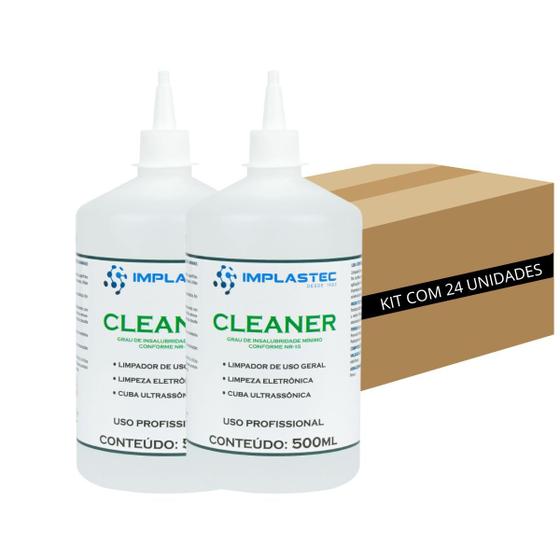 Kit 24 Cleaner Limpador E Desoxidante Limpeza Eletrônica 500ml ...