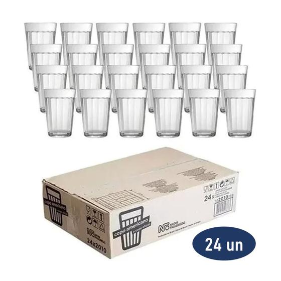 Kit 24 Copo Americano Vidro 190ml Café Cerveja Nadir - Nadir Figueiredo - Copo de Cerveja ...