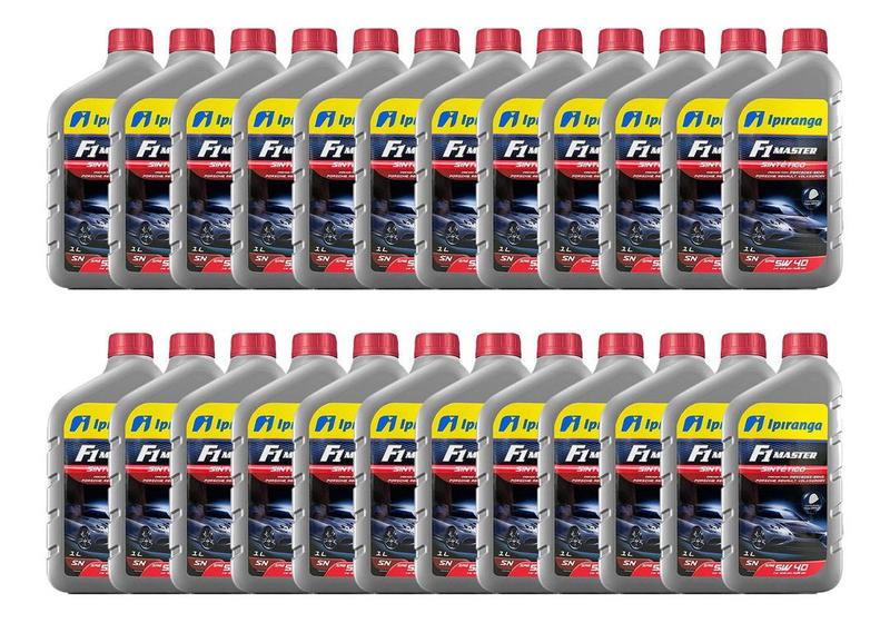 Kit 24 Óleo Ipiranga 5w40 Mercedes Benz Mb Approval 229.3 ...