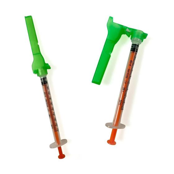 Kit 25 Seringas 1ml insulina luer lock c/trava segurança SR - Accumed ...