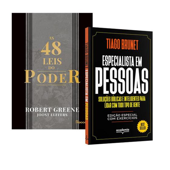 Kit 2livros, As 48 leis do Poder + Especialista Em Pessoas, Edição ...
