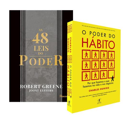 Kit 2livros, As 48 leis do Poder + O Poder Do Hábito, Por que Fazemos o ...
