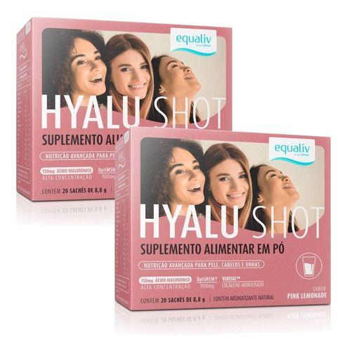 Kit 2x Hyalu Shot - Ácido Hialurônico e Colágeno Hidrolisado Verisol ...
