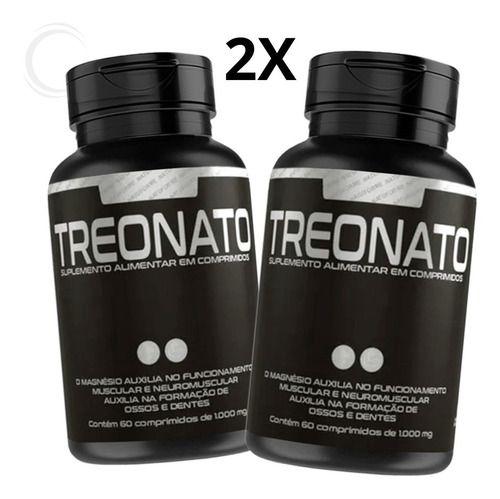Kit 2x Magnésio Treonato 60 Comprimidos 1000mg - Daily Life - Cloreto ...