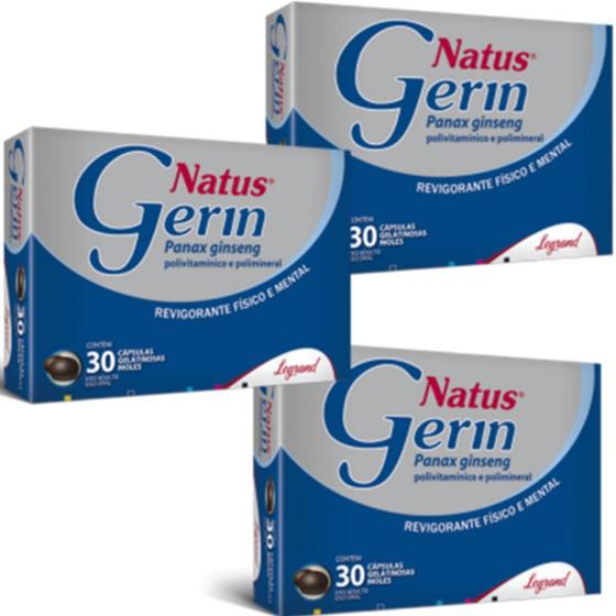 Kit 2x Natus Gerin c/30 cápsulas Legrand - Multivitamínico ...
