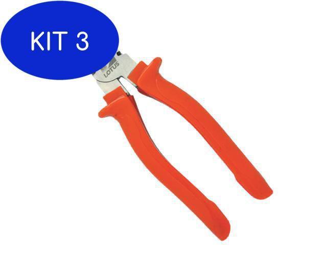 Kit 3 Alicate Universal 8 Prix 3761 - Lotus - Jogo de Alicate - Magazine Luiza